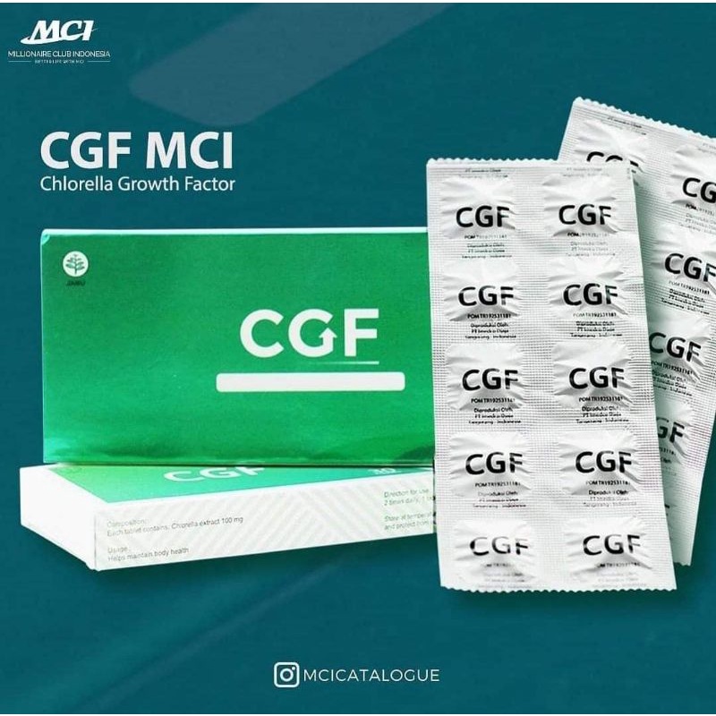Jual CGF SUPLEMEN MCI OFFICIAL/MCI/MGI/MULTIVITAMIN/DISTRIBUTOR ...