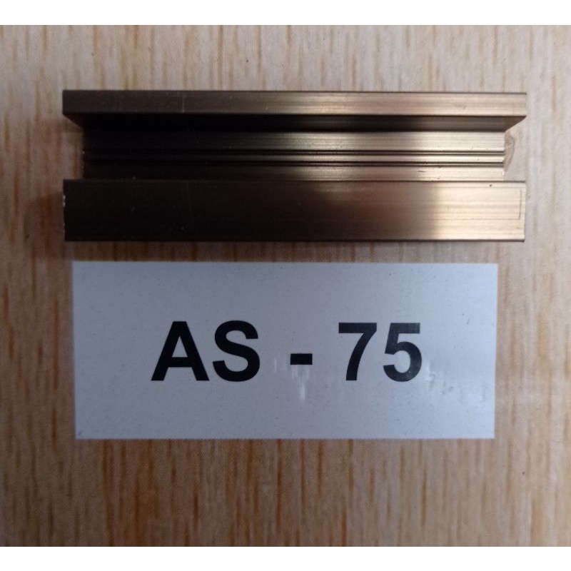 Jual Rel lemari huben SD 75 panjang 3m (@1.5m x 2pcs) | Shopee Indonesia