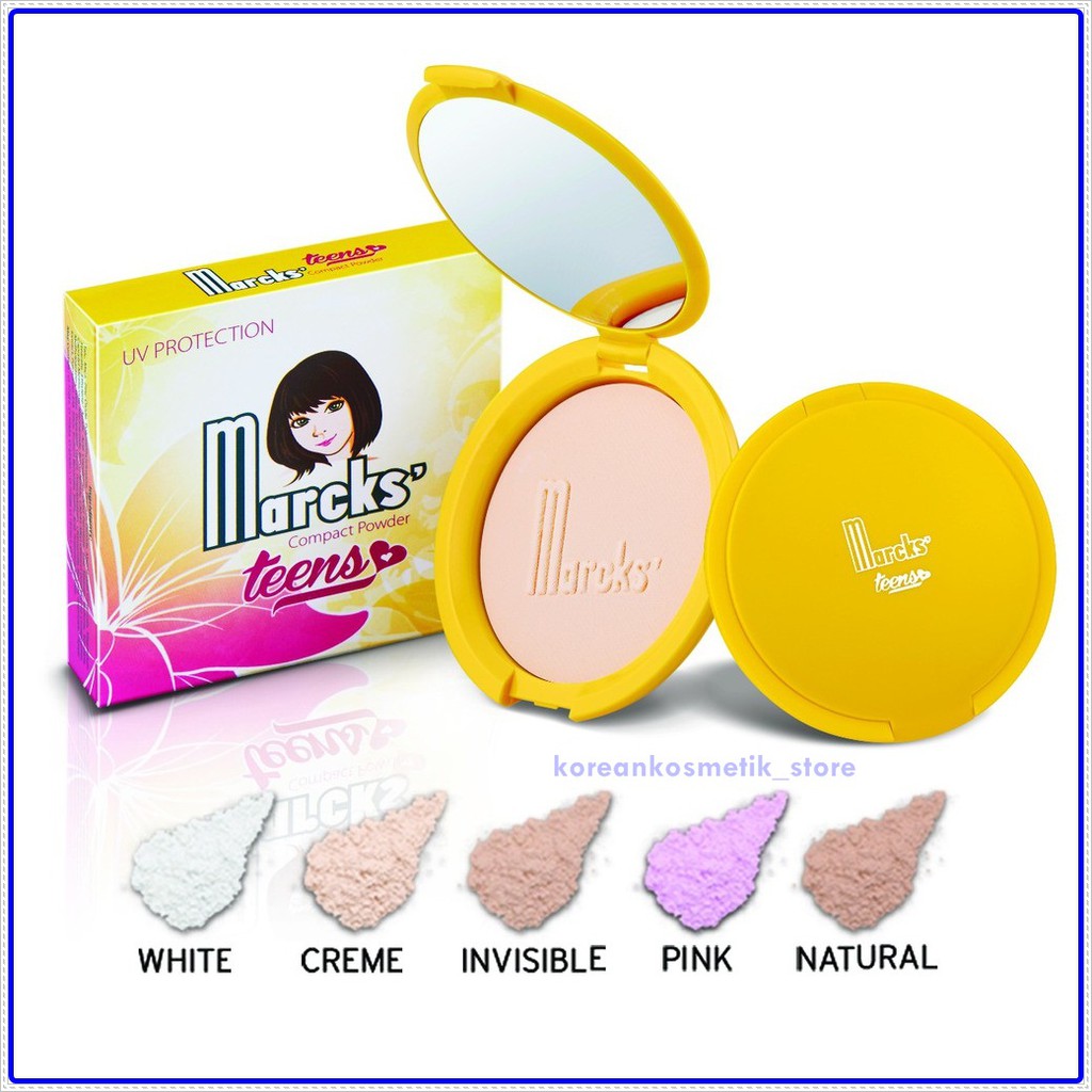 Jual MARCKS TEEN COMPACT POWDER BEDAK PADAT 12GR ORIGINAL | Shopee ...