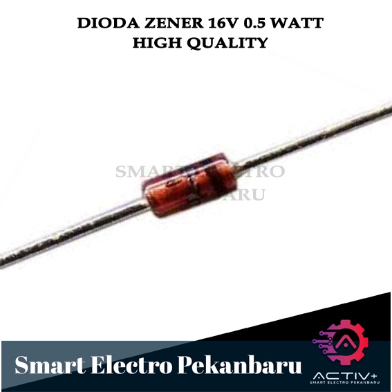 Jual ORIGINAL DIODA ZENER 16V 1/2W ZENER DIODE 16 V VOLTAGE REGULATOR DIODA ZENER 16VOLT 16 VOLT ...