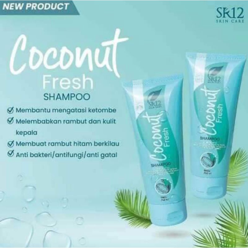 Jual Shampoo Kelapa SR12 Shampoo Coconut BPOM 100 ML Membantu Mengatasi ...