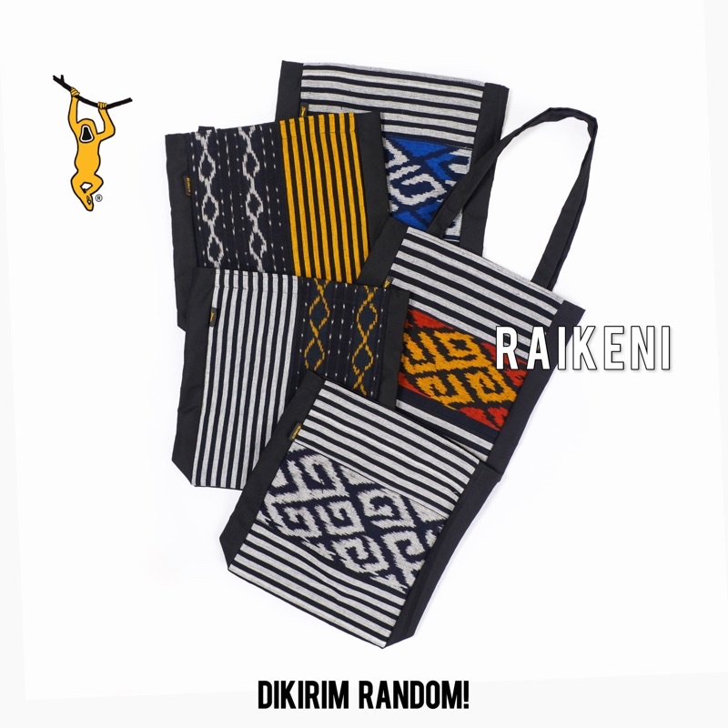 Jual RAIKENI Eco Tote Bag | Tas Batik | Tote Bag Tradisional Tenun ...