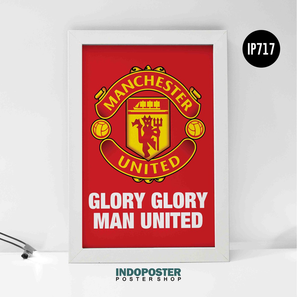 Jual Poster Klub Manchester United Glory A2 60x40cm | Shopee Indonesia