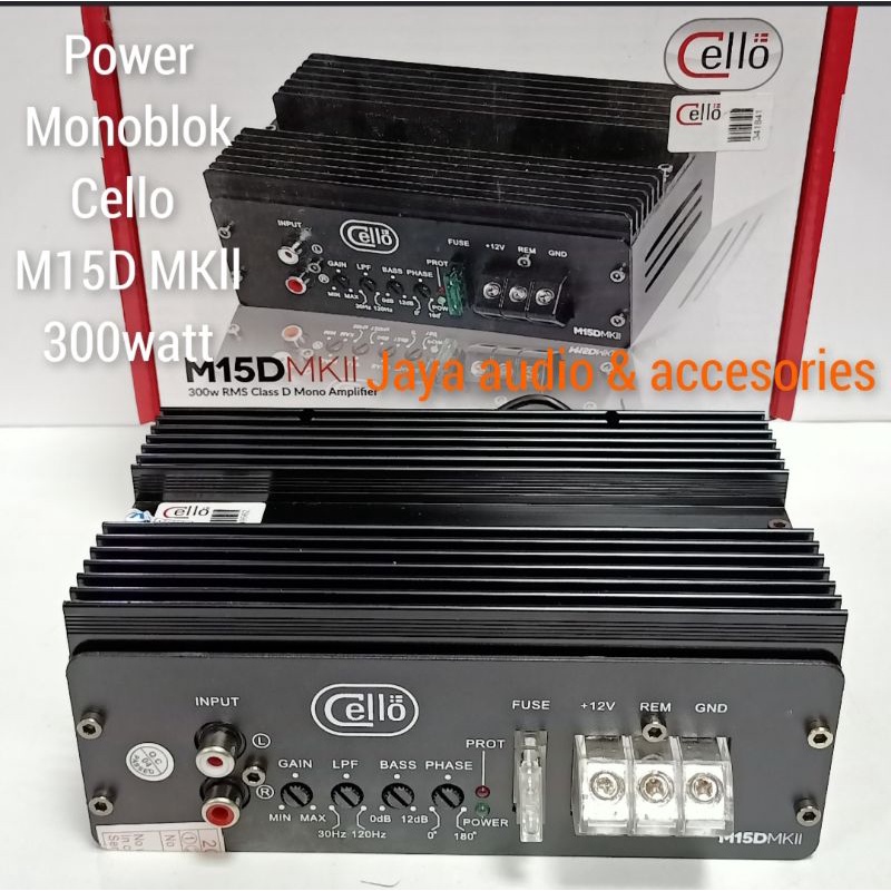 Jual power monoblok Cello M15D MKll Class 300watt | Shopee Indonesia