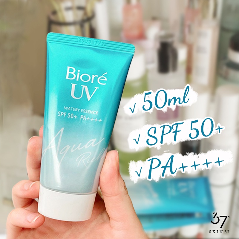Jual Original Sun Block BIORE UV Aqua Rich Watery Essence waterpoof SPF ...