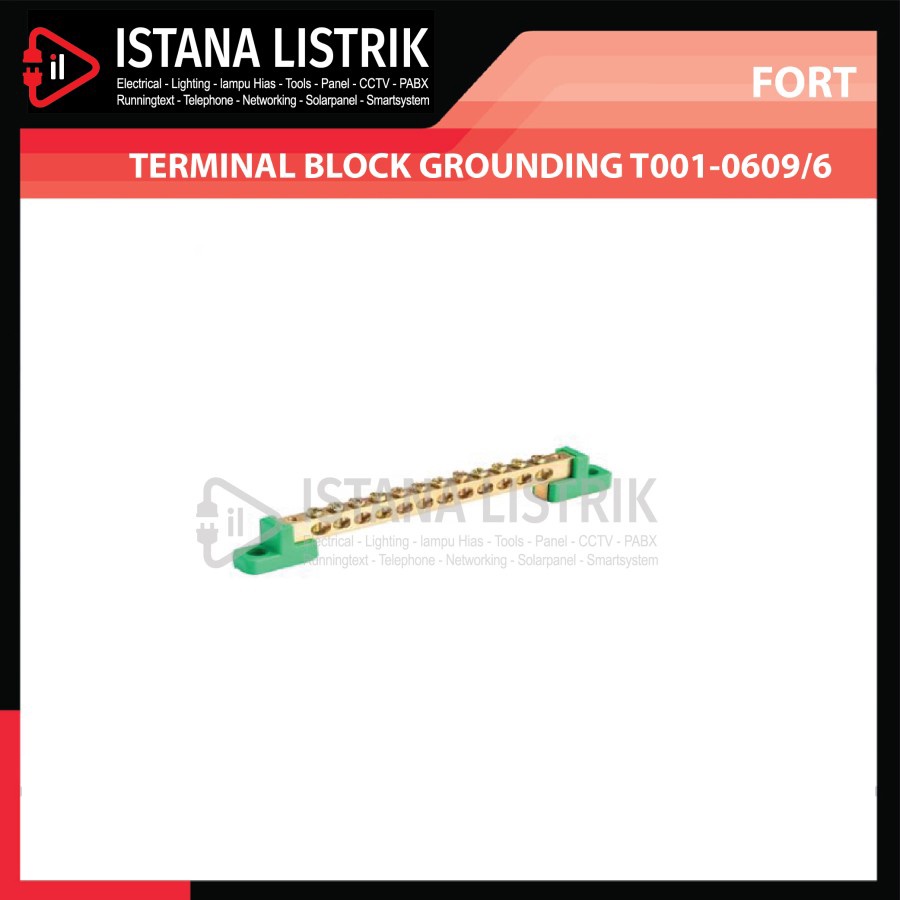 Jual FORT TERMINAL BLOCK GROUNDING T001-0609 | Shopee Indonesia