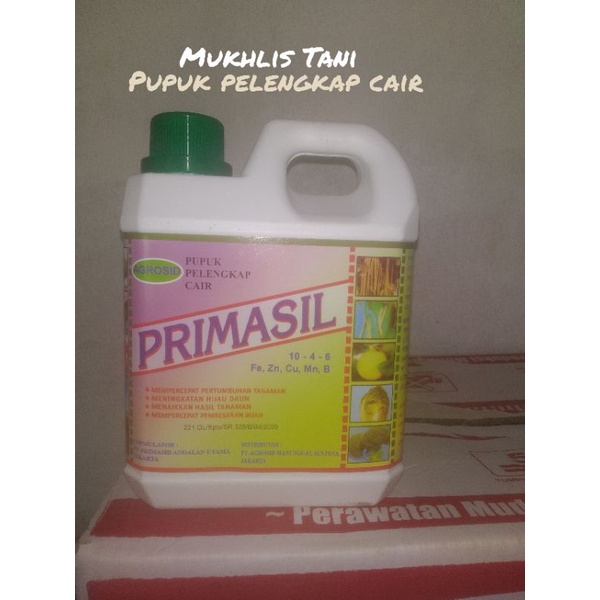 Jual Pupuk Pelengkap Cair Primasil 700 ml | Shopee Indonesia