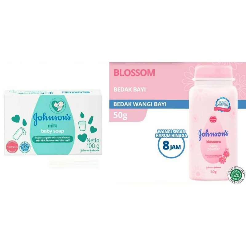 Jual Johnson's Baby Soap Milk 100gr, Bedak | Shopee Indonesia