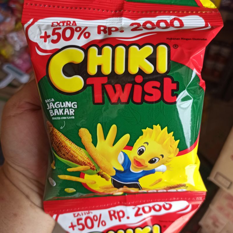 Jual Chiki Twist Jagung Bakar Kemasan Besar | Shopee Indonesia