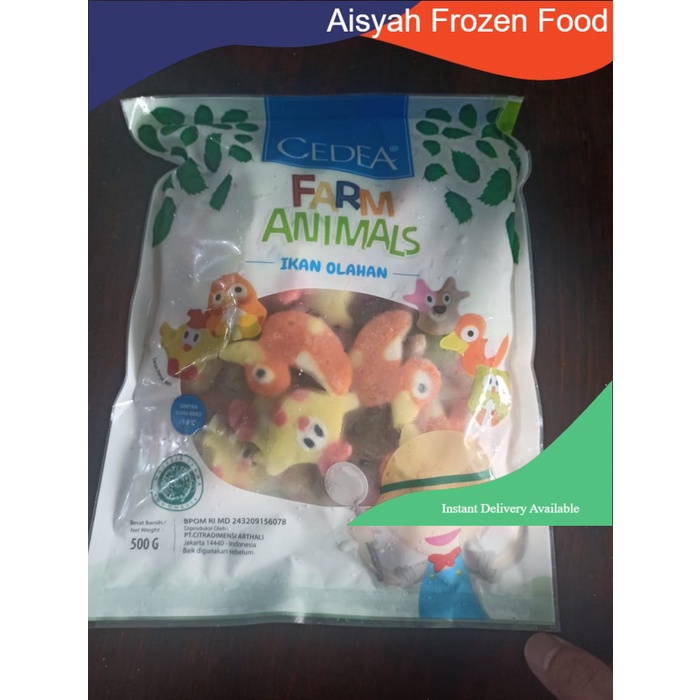 Jual Cedea Farm Animals ikan olahan 500gr | Shopee Indonesia