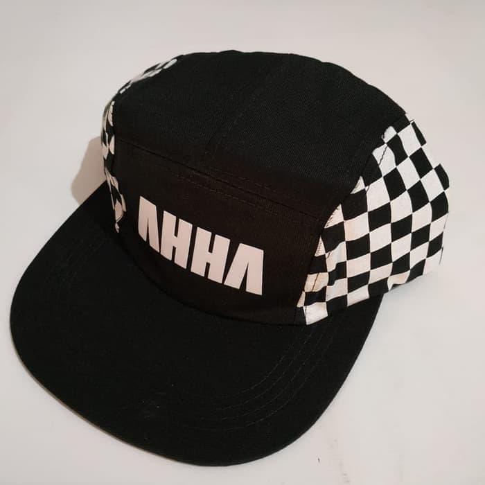 Jual TOPI BASEBALL 5 PANEL CAP HAT RSCH FILA_ SUPREME VANS 3 SCO EFG ...