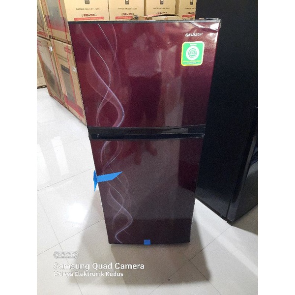 Jual KULKAS 2 PINTU SHARP SJ 197 BS (NOTA) | Shopee Indonesia