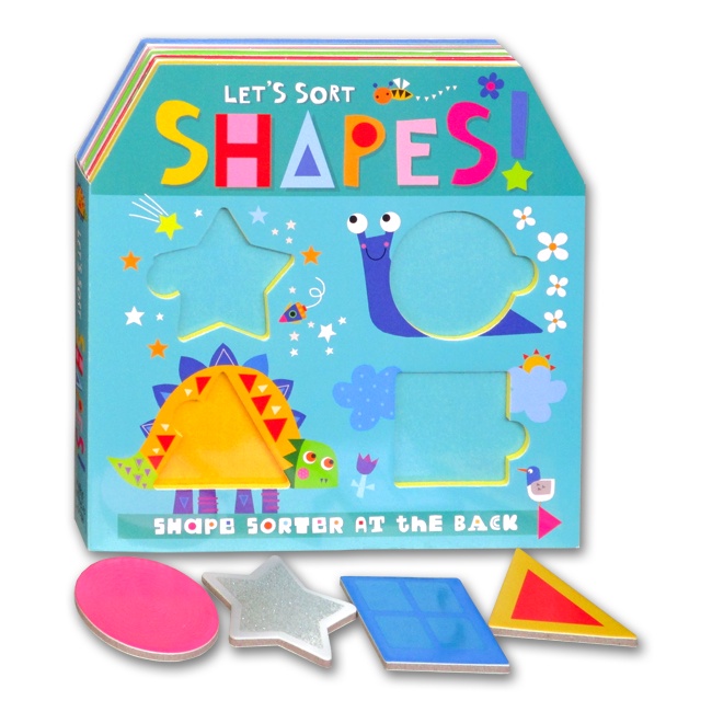 Jual Let's Sort Shapes! Foam Book (Shape Sorter At The Back) | Shopee ...
