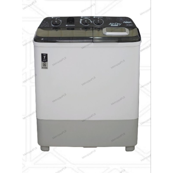Jual Mesin Cuci 2 tabung AQUA QW-760XT 7kg garansi motor 7 tahun QW 760 XT | Shopee Indonesia