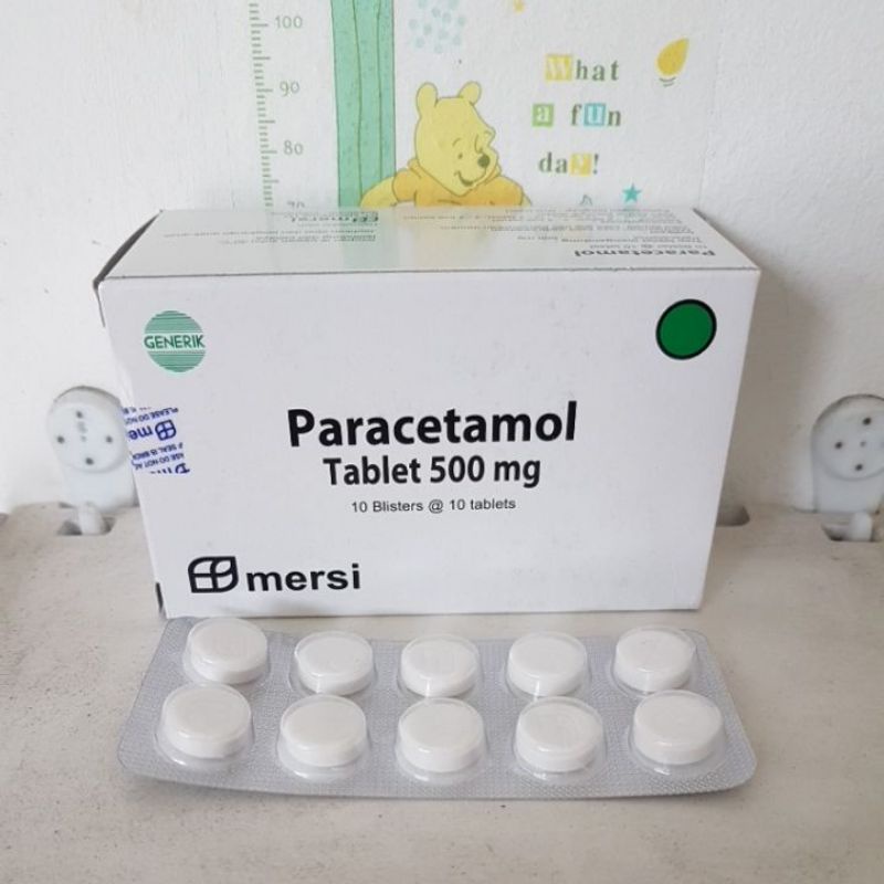 Jual PARACETAMOL 500mg obat turun panas | Shopee Indonesia
