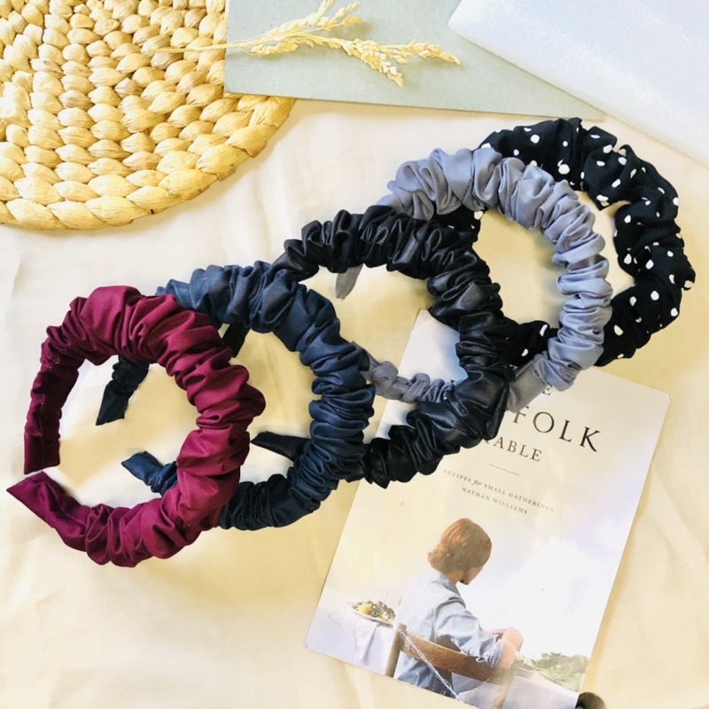 Jual Bando Nagita Slavina Bando Scrunchie Bandana Nagita Bando Korea ...