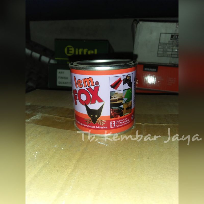 Jual Lem Fox|Lem Fox Kaleng 70g|Lem Fox Aibon ASLI ORIGINAL|Lem Kulit ...