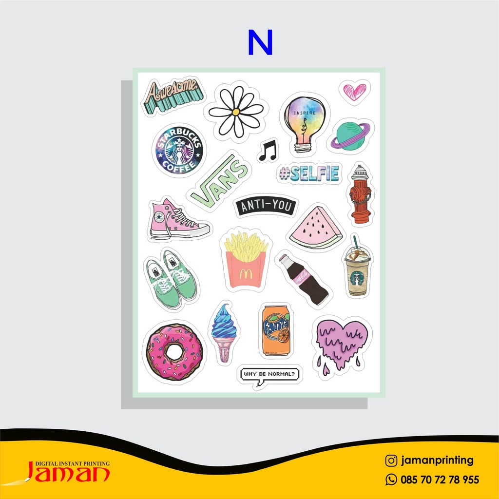 Jual Sticker Pack Hiasan Case HP | Shopee Indonesia