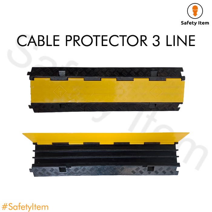 Jual Cable Protector 3 Line / Speed Bump Cable Protector 3 Channel ...