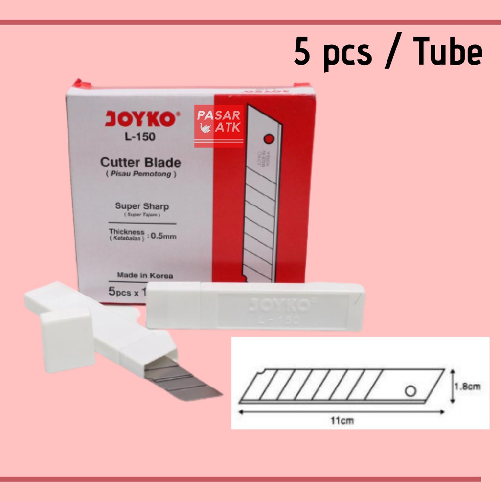 Jual Isi Refill Cutter Besar L 150 / L150 JOYKO (pcs) | Shopee Indonesia