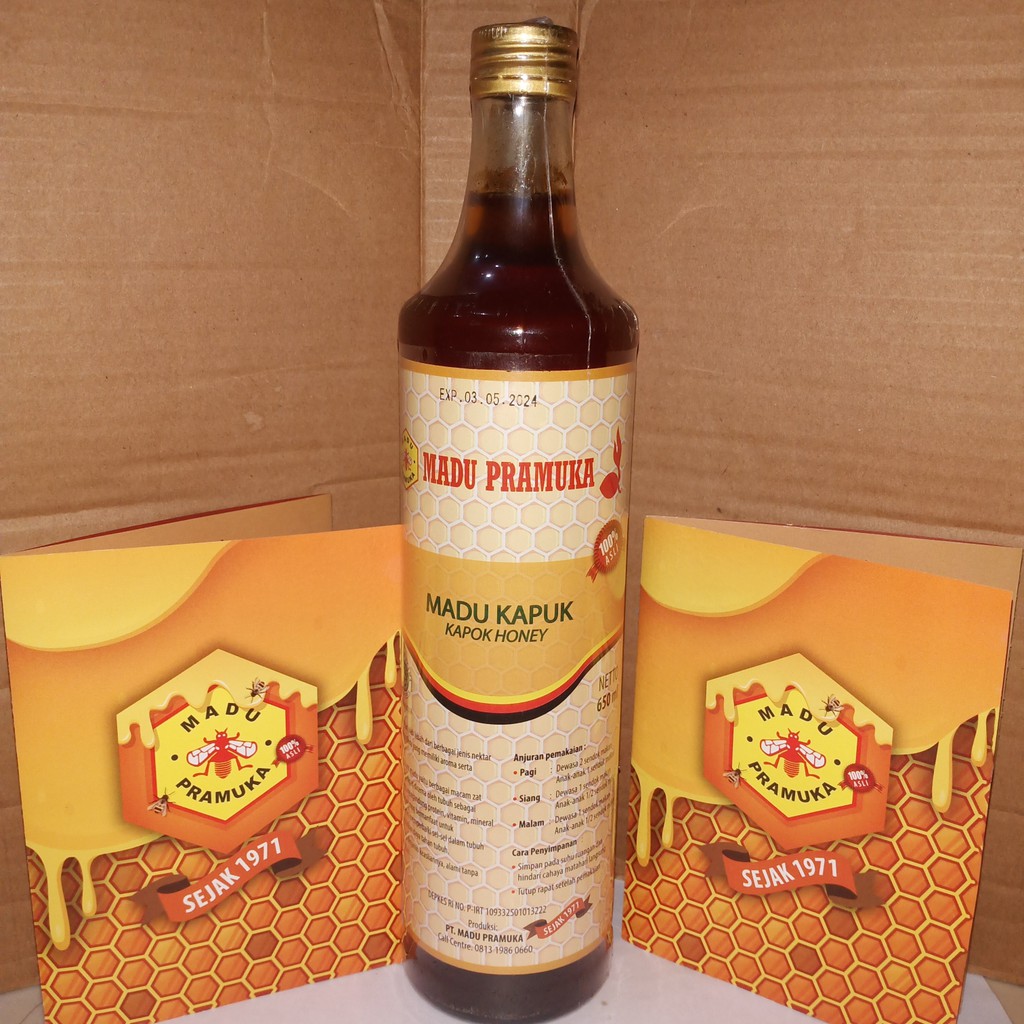 Jual Madu Pramuka Madu Kapuk 650 ml (1 Pcs) | Shopee Indonesia