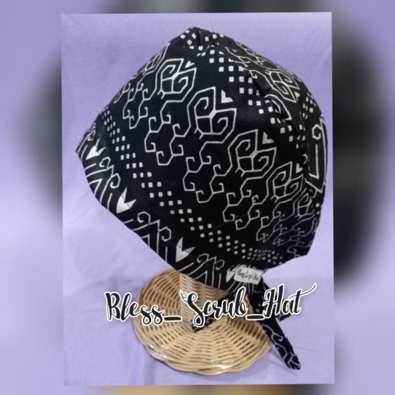 Jual Topi Bedah / Nurse Cap/ Sugical cap/ Topi Motif/Batik | Shopee ...