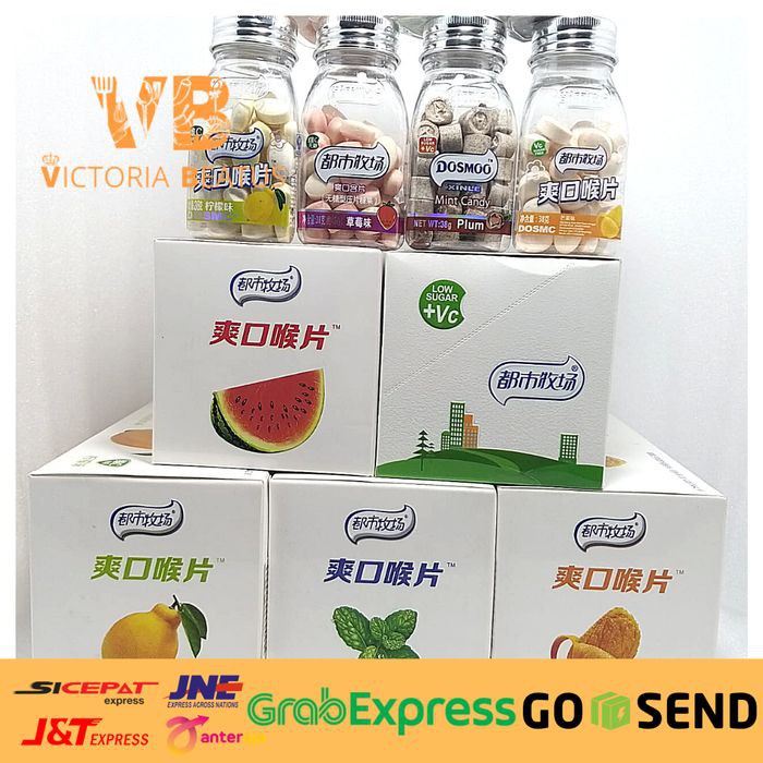 Jual PERMEN XINLE DOSMOO (RASA MANGGA, RASA MINT, RASA PLUM, RASA LEMON ...