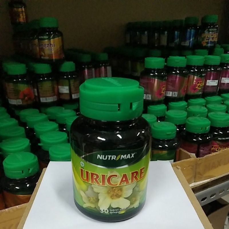 Jual Nutrimax URICARE 30 Tablet vitamin suplemen UNTUK ASAM URAT ...