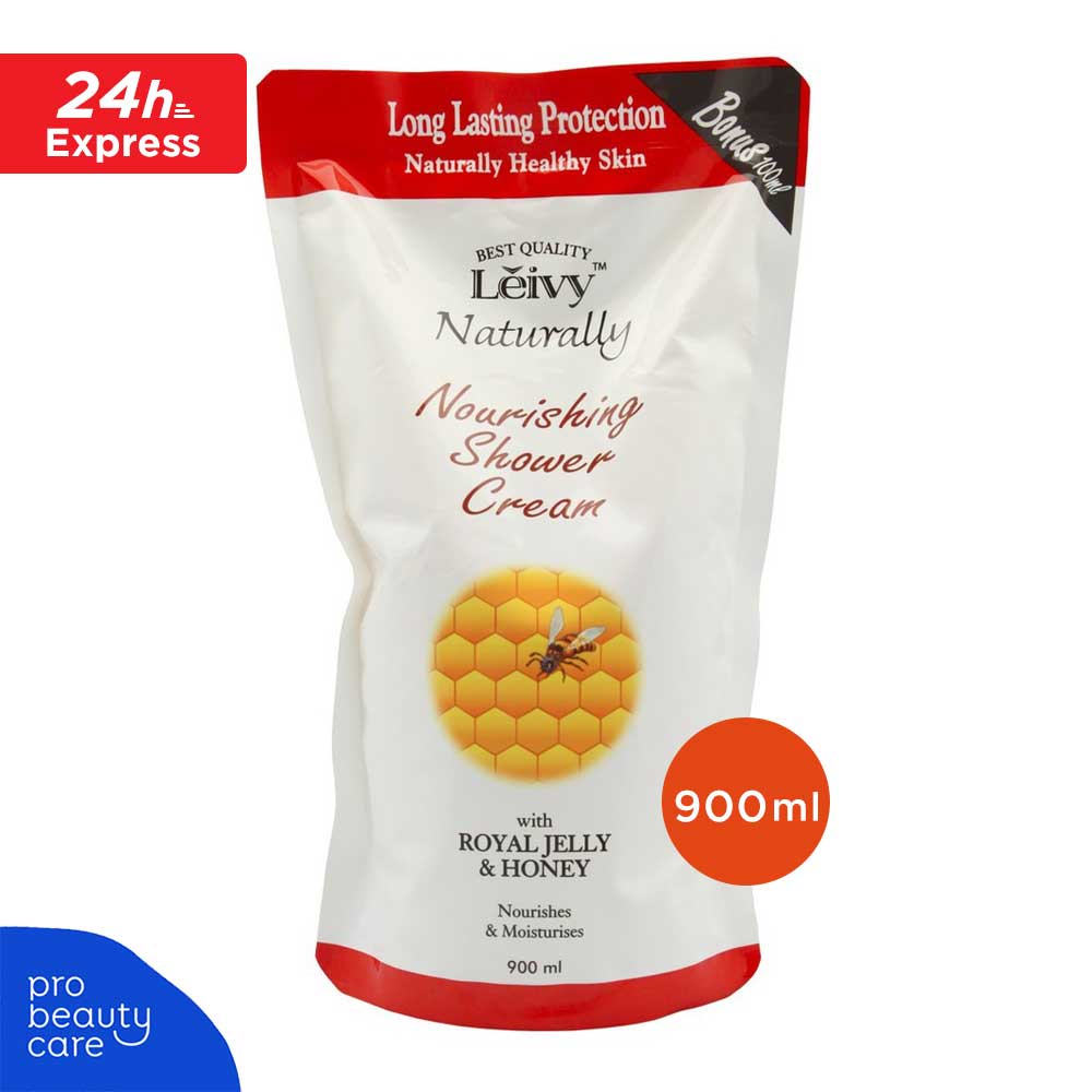 Jual Leivy – Nourishing Shower Cream with Royal Jelly & Honey Refill ...