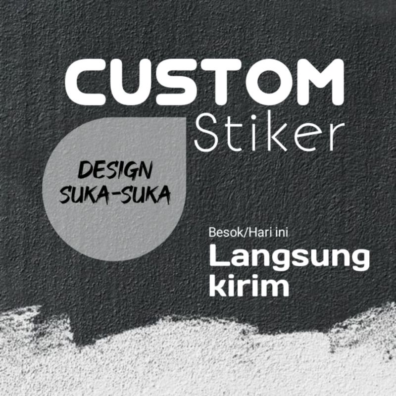 Jual Custom Cutting Sticker / Bikin stiker custom cutting | Shopee ...