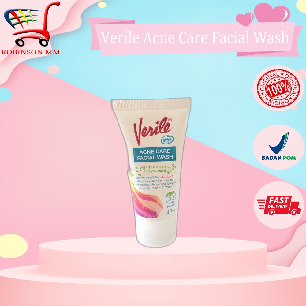Jual Verile Acne Care Facial Wash | Shopee Indonesia