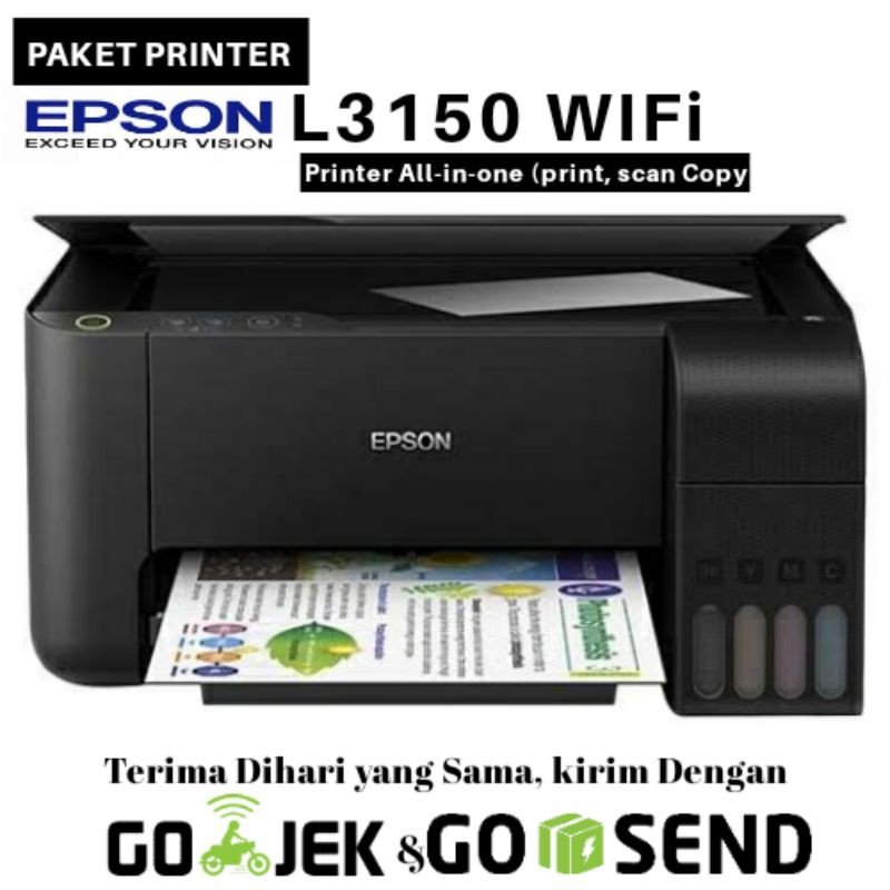 Jual Epson L3250 Printer WiFi print scan copy All-in-one | Shopee Indonesia