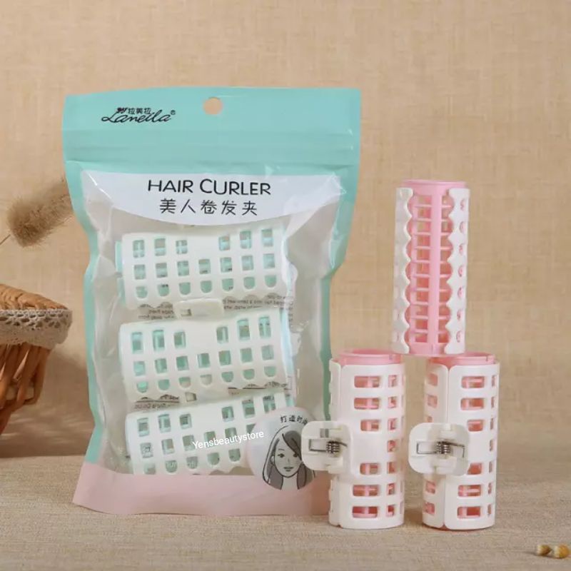 Jual 3PCS !! Hair Rollers Roll Rambut Besar Magic Curler Pengeriting ...