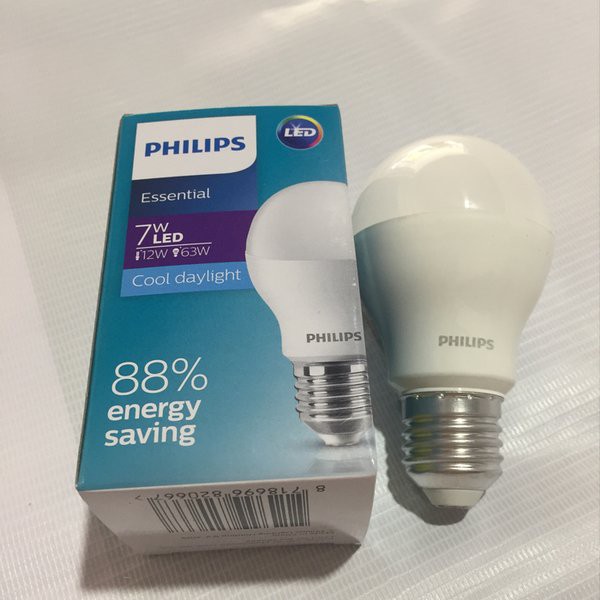 Jual Lampu Philips LED Essential 3W, 5W, 7W, 9W, 11W, 13W, 15W - FIT E27 | Shopee Indonesia