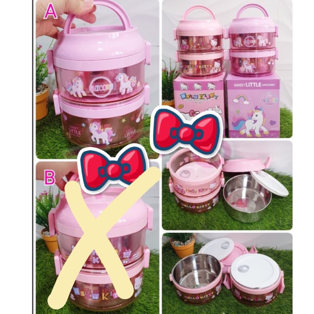 Jual Rantang Stainless Transparan Unicorn | Shopee Indonesia