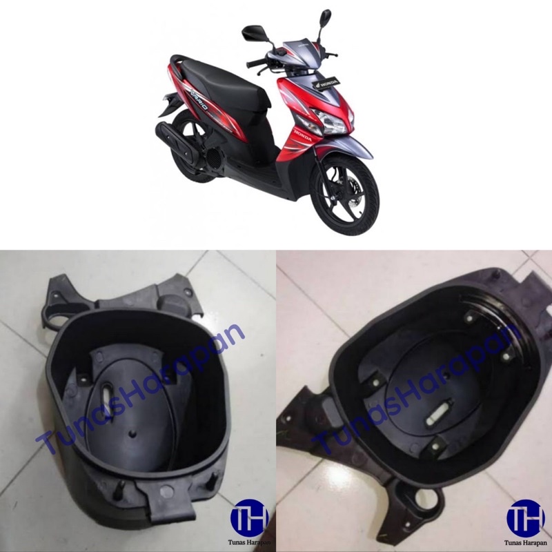 Jual Box Bok Bagasi Jok Vario 110 Karbu | Shopee Indonesia