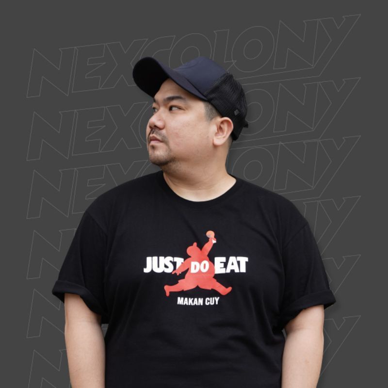Jual KAOS JUST DO EAT BY NEXCOLONY NEX CARLOS ORI | Shopee Indonesia