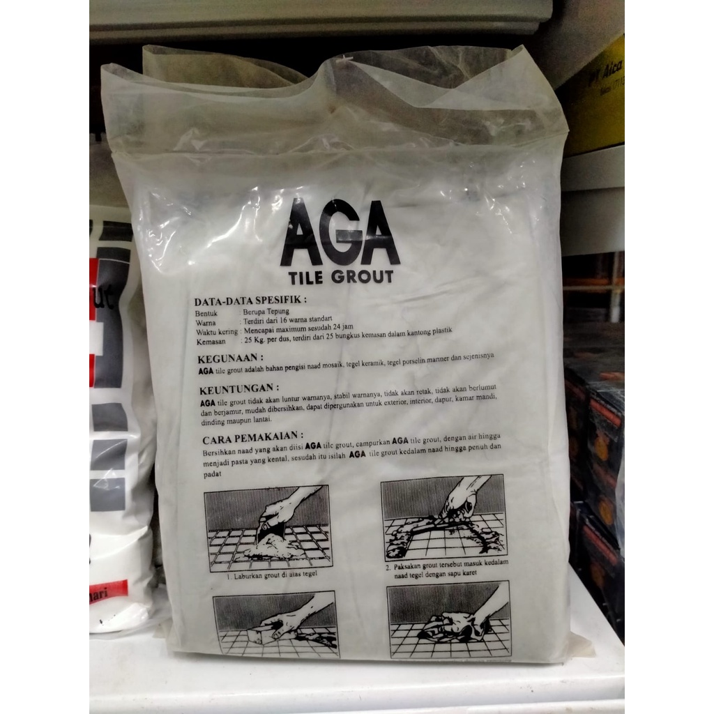 Jual Tile Grout Semen Warna 1 Kg Nat Keramik Granite Granit Marmer ...
