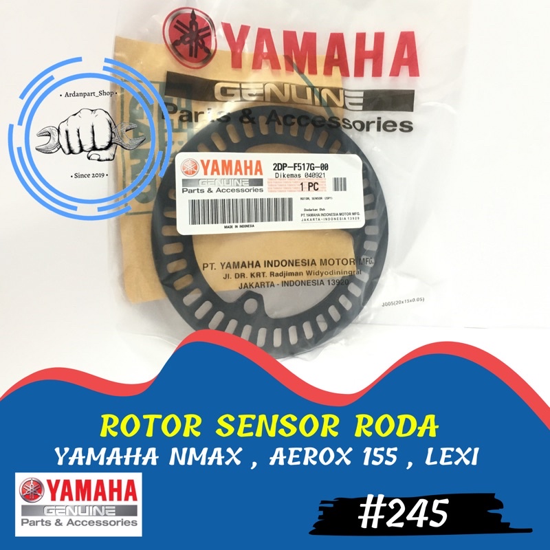 Jual PIRINGAN , ROTOR SENSOR RODA NMAX , AEROX 155 , LEXI ORIGINAL ...