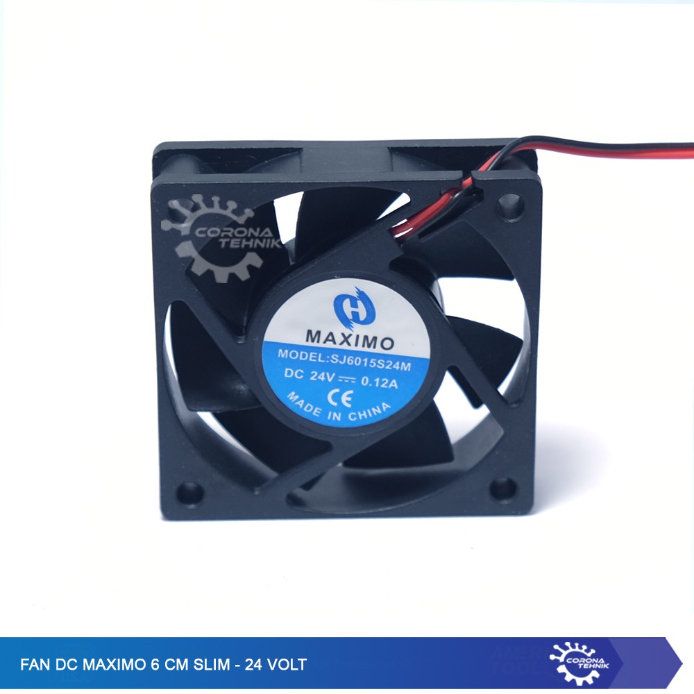 Jual Fan DC Maximo 6 cm slim - 24 Volt | Shopee Indonesia