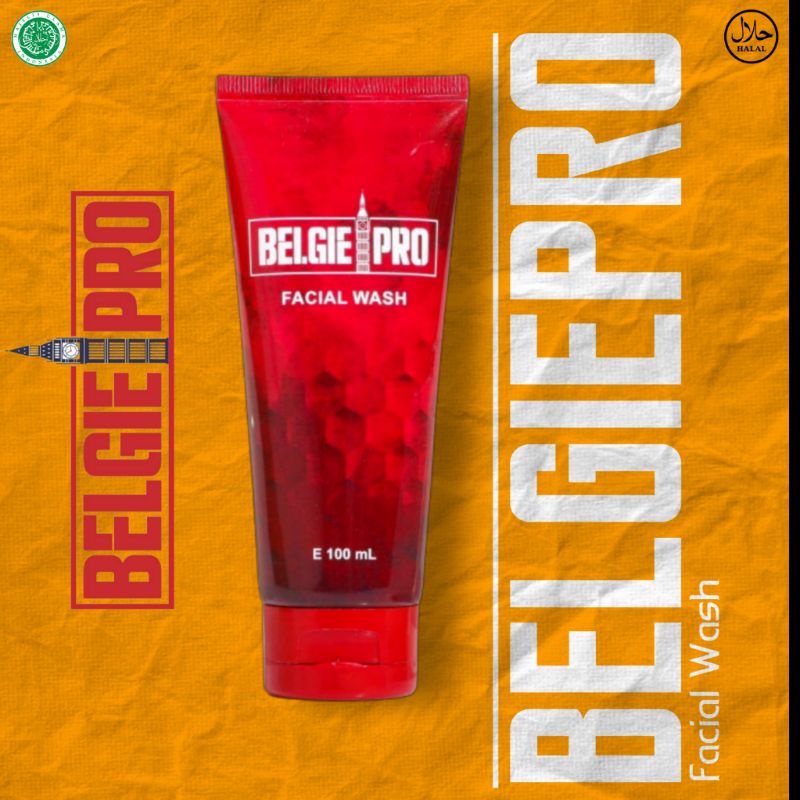 Jual Belgie Pro Facial Wash 100% Original, Sabun Muka untuk Perawatan ...