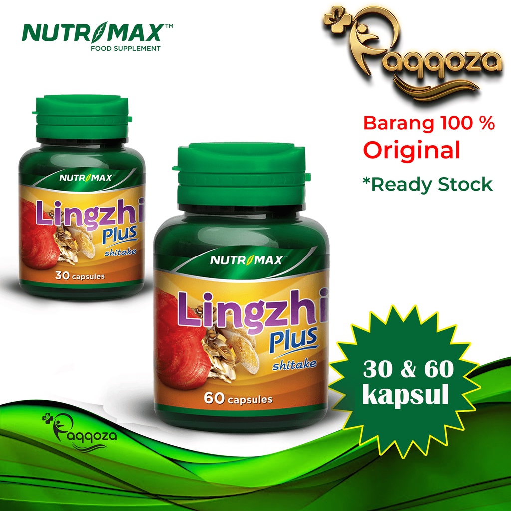 Jual Nutrimax Lingzhi Plus Shintake Kekebalan Tubuh Detoksifikasi ...