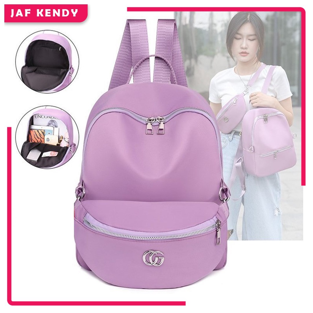 Jual JK2042 Tas Ransel Wanita Set Waist Bag 2in1 Import Model Terbaru ...