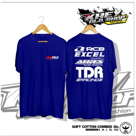 Jual Kaos Baju RCB 1 Racing Boy Excel Takasago Rim AHRS Logo TDR Racing Sponsor Balap Motor ...