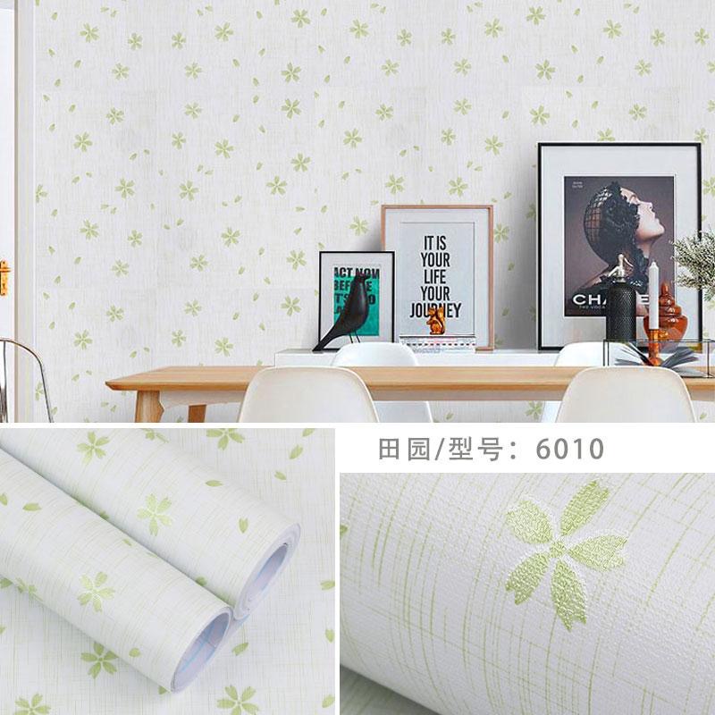 Jual 1 KG MUAT 2 ROLL !! WALLPAPER DINDING ukuran 45 cm x 10 M TEMA WARNA SALUR HIJAU BUNGA ...