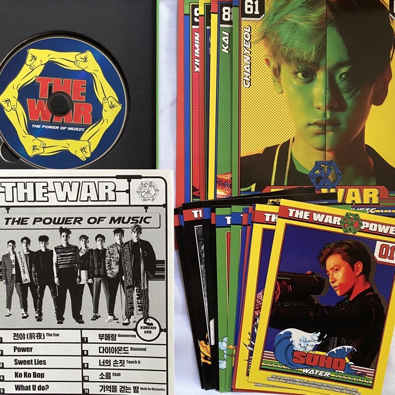 Jual OFFICIAL ALBUM EXO THE WAR LIMITED EDITION KOMIK VER | Shopee ...