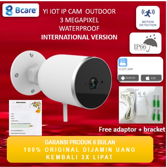 Jual Bcare Yi IOT Ip Cam Outdoor Smart Home 1080P Waterproof 3 ...