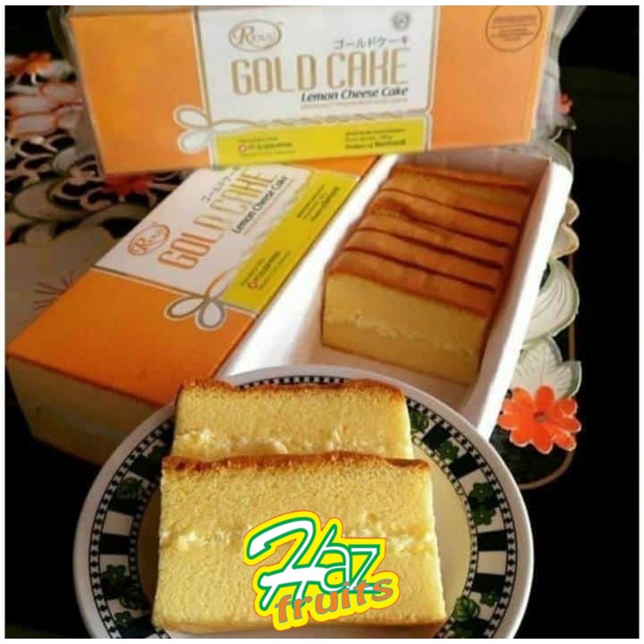 Jual Rious Gold Cake Lemon Cheese Cake 200gr | Shopee Indonesia