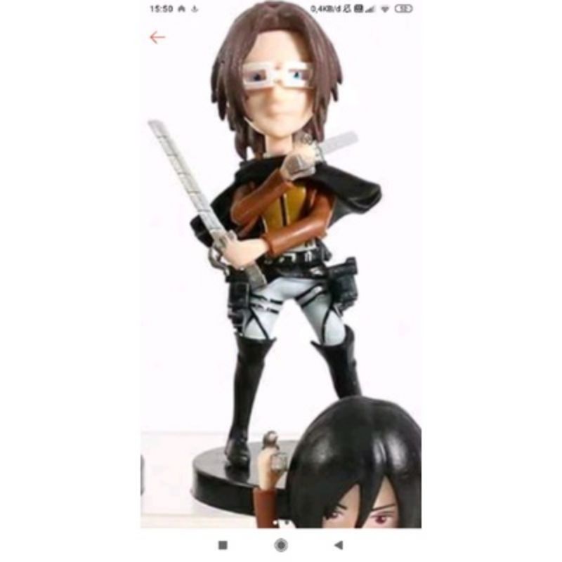 Jual SHF FIGMA ATTACK ON TITAN EREN MIKASA LEVI ACTION FIGURE | Shopee ...