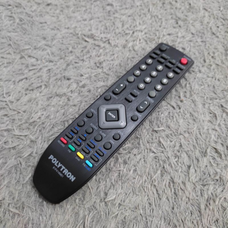 Jual Remot POLYTRON Slim/LCD/LED Terbaru 100% Original Terbaru - Remote ...